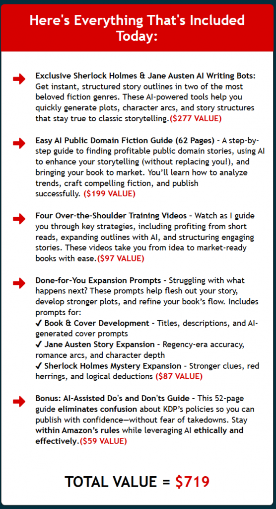 Easy AI Public Domain Fiction Review: Your Shortcut to Profitable ...